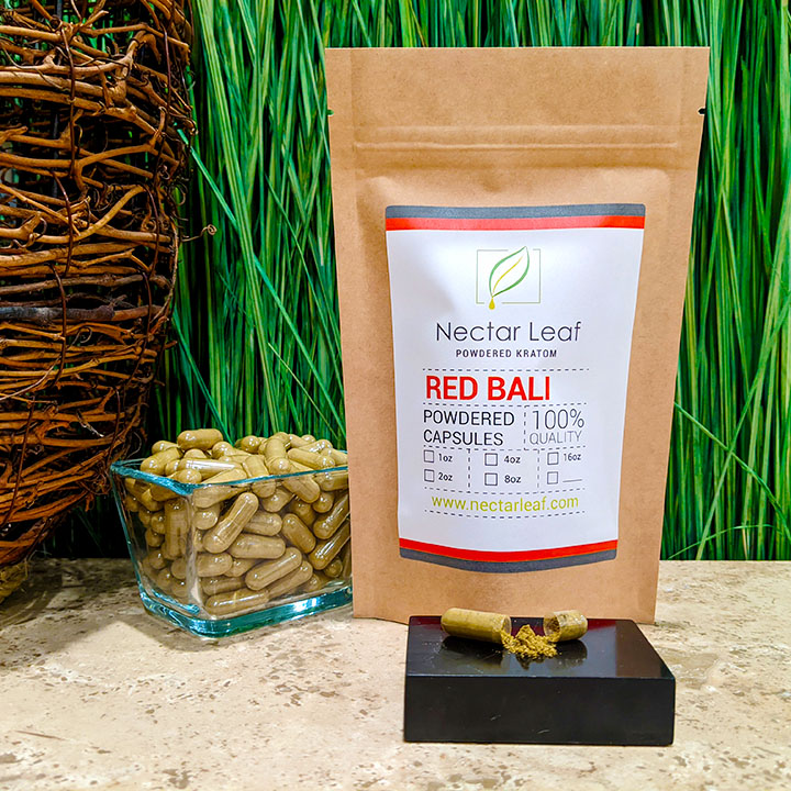 Red Bali Ground Leaf Capsules - Nectar Leaf