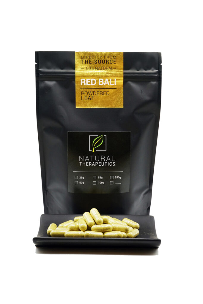 Red Bali Ground Leaf Capsules - Nectar Leaf